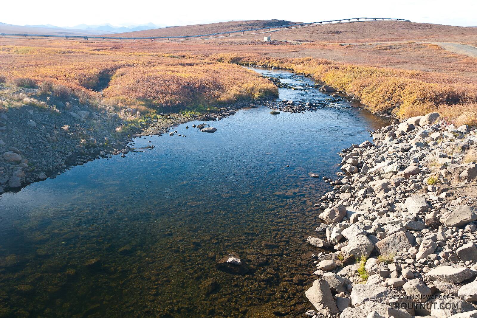 The Kuparuk River, Alaska