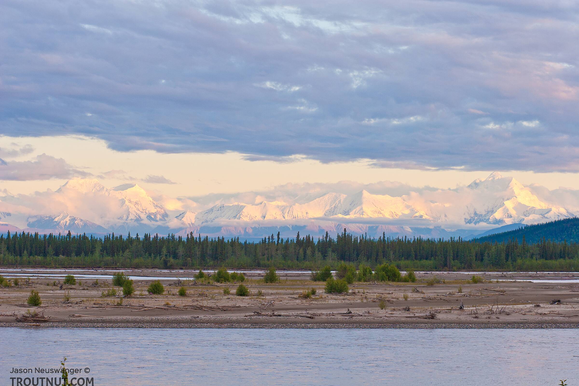 The Tanana River, Alaska